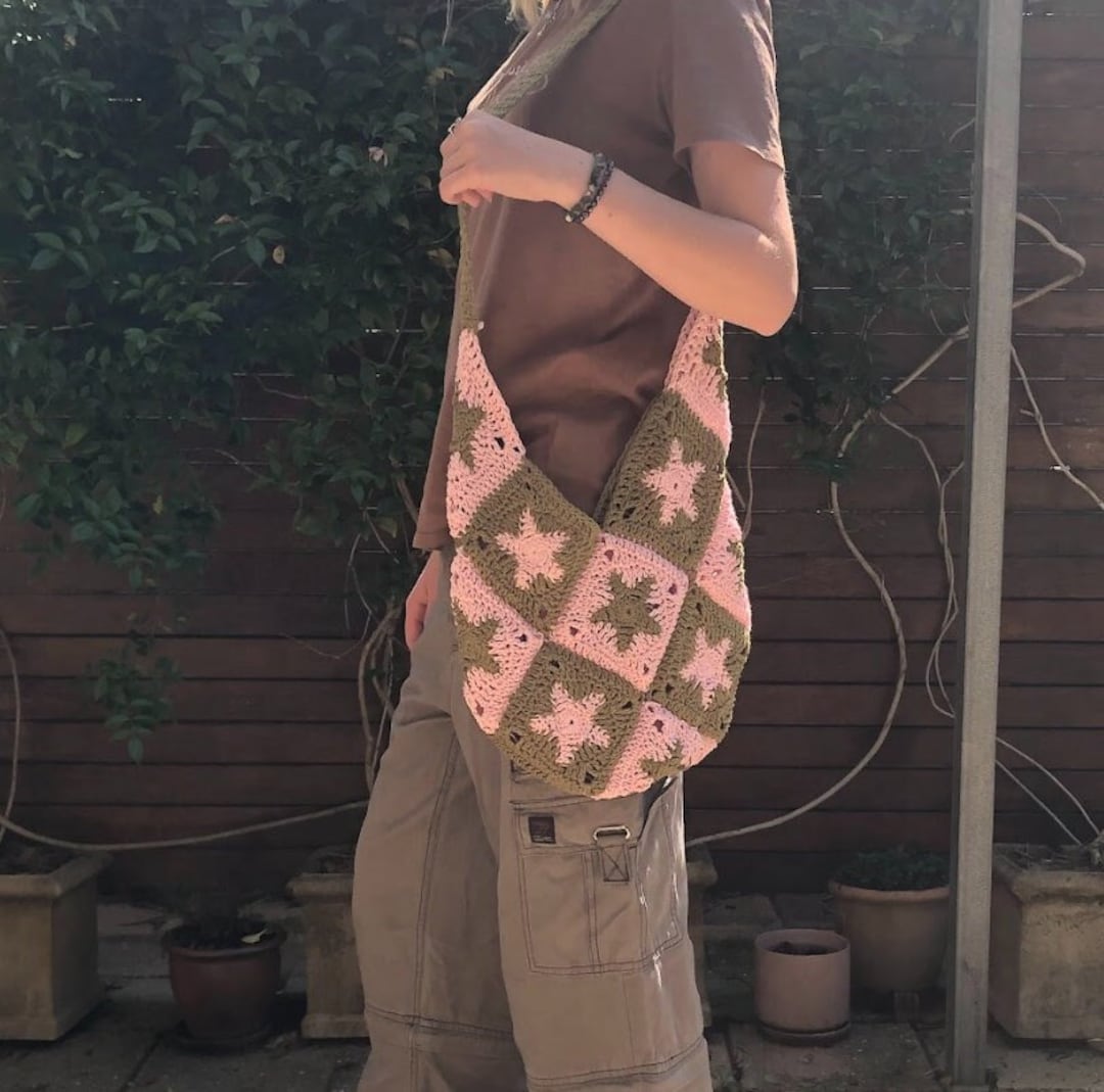 Crochet Star Tote Bag PATTERN - Etsy