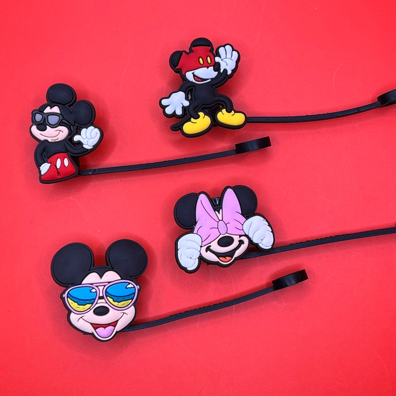 Mickey Mouse Straw Topper - Etsy