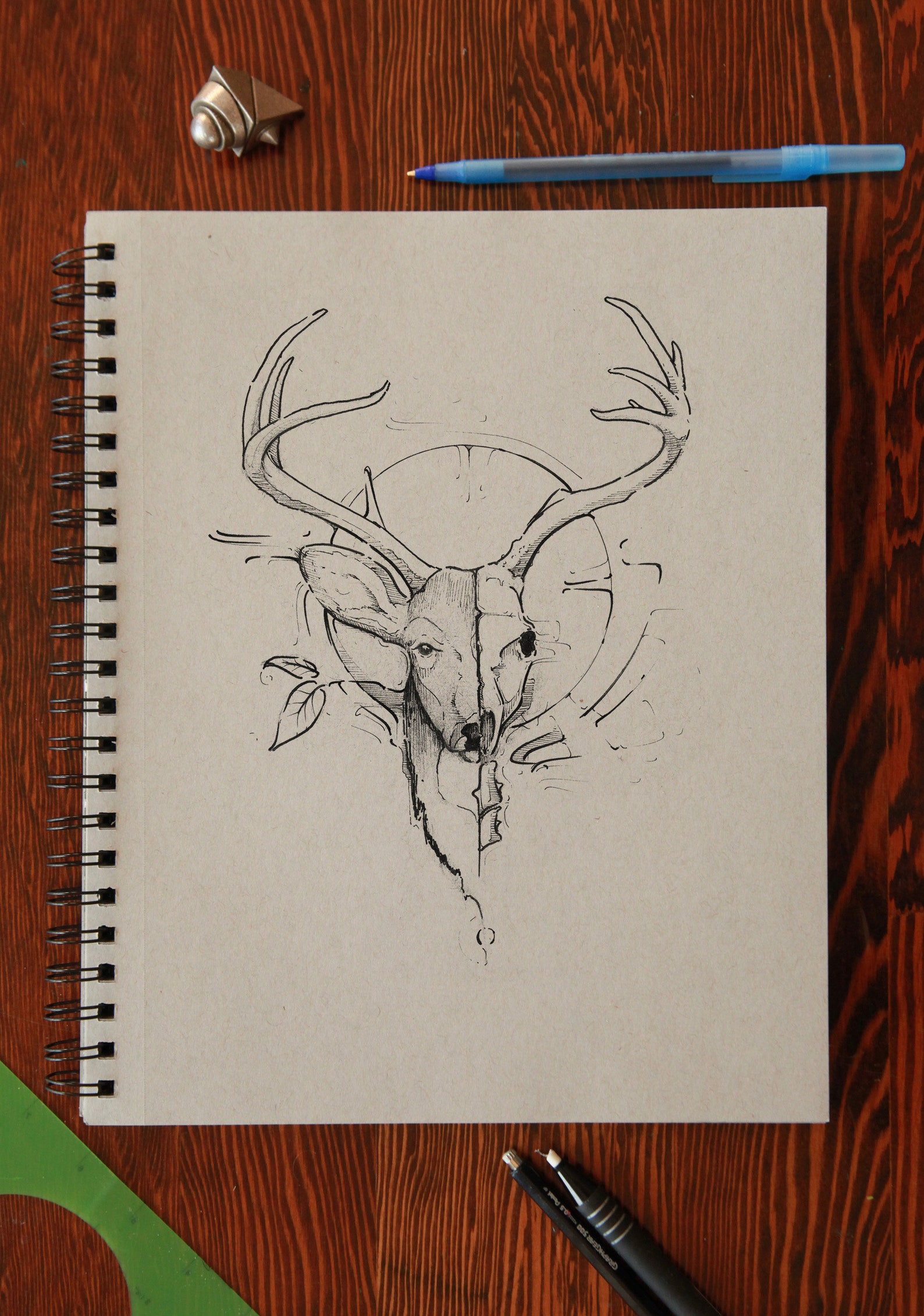 Cyclical Drawing Print - Etsy