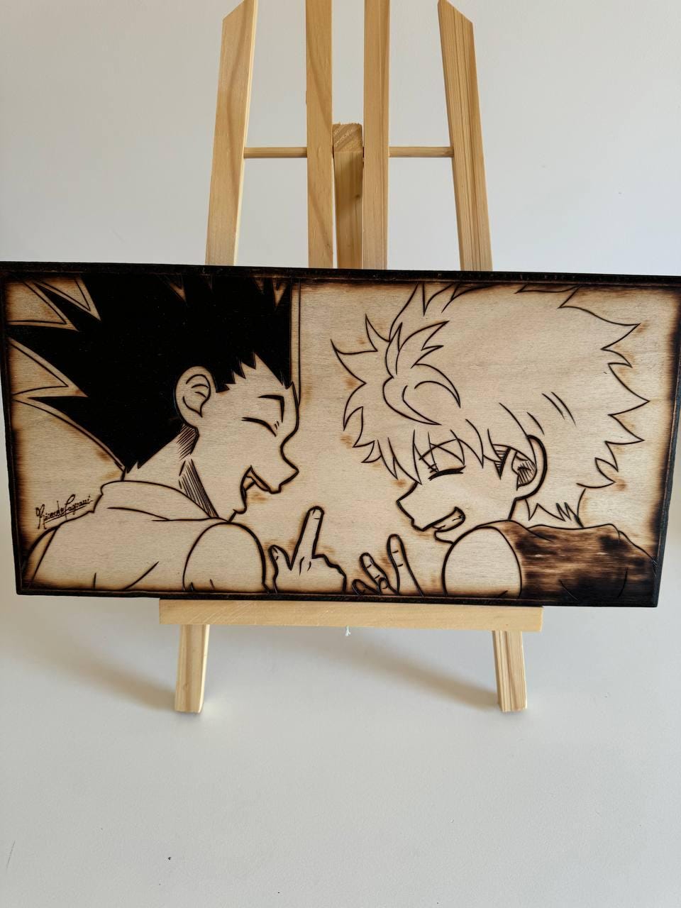 Panel Gon & Killua 40x20 - Etsy