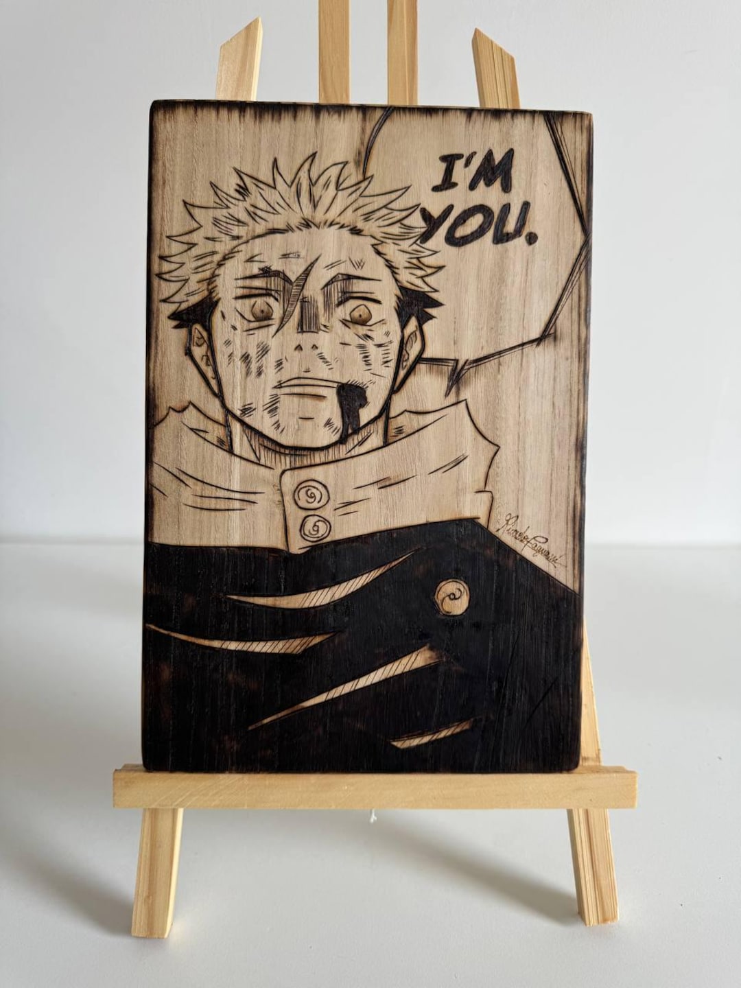 Panel Itadori Yuji i'm You. 30x20 - Etsy