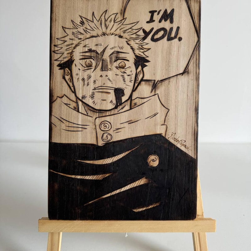 Yuji Itadori Manga Panels - Etsy