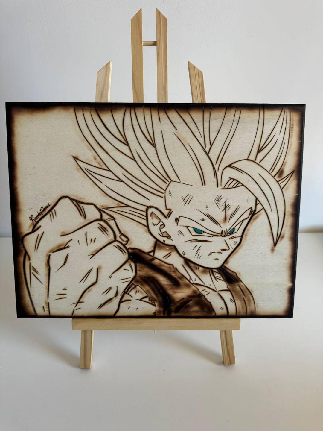 Panel Gohan Super Saiyan 2 30x40 - Etsy