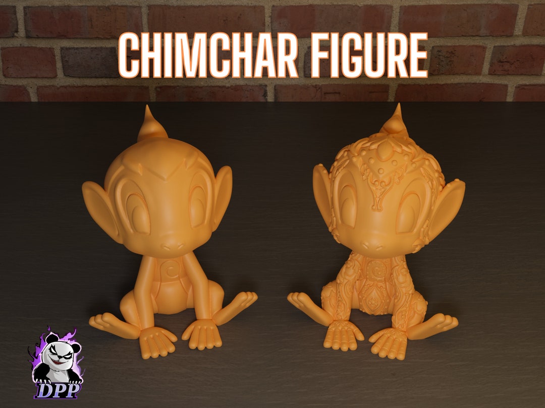 CHIMCHAR 3D Print Figure | Pokémon Fan Art Collectible | Geeky Desk ...