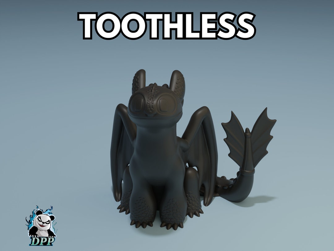 Toothless - How to Train Your Dragon | Ornament Figure | Satisfying Toy ...