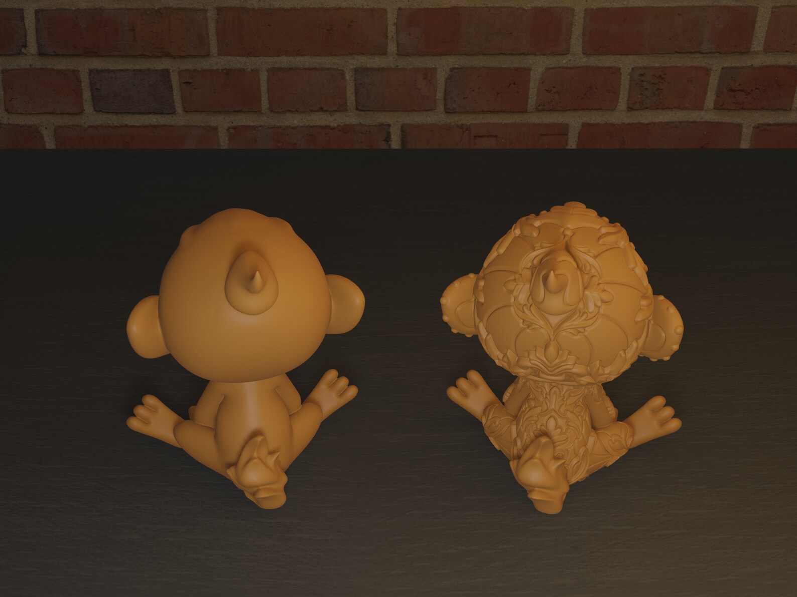 CHIMCHAR 3D Print Figure | Pokémon Fan Art Collectible | Geeky Desk ...