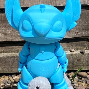 Articulated Stitch Figure Poseable Disney Collectible Toy Perfect Gift ...