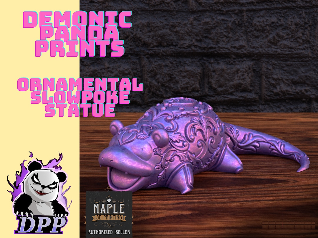 Ornamental SLOWPOKE - 3D Printed - Pokémon - Statue - Gift for Him ...