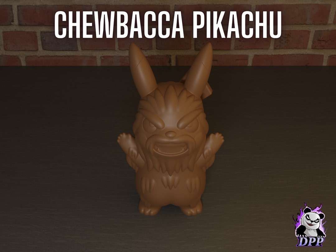 Chewbacca Pikachu Star Wars Pokémon Crossover | Pokémon Gen 1 | Jedi ...