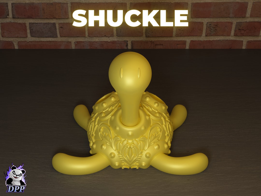 SHUCKLE Ornamental Bug Rock Type Pokemon | Plastic PLA 3D Print ...