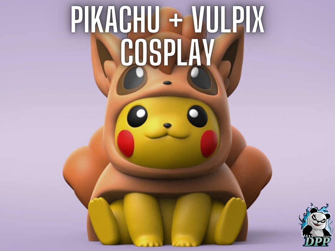 PIKACHU + VULPIX Pokémon Cosplay | Pokémon Gen 1 | Wolf Fox Animal ...
