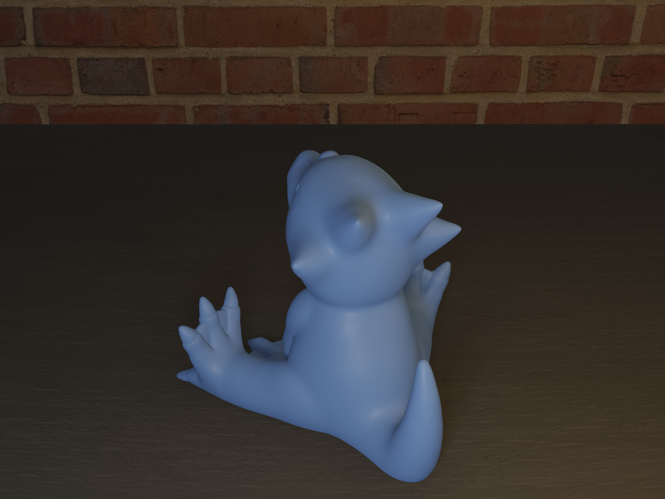 GOLDUCK Sitting Pokemon 3D Print | Water Type | Ornament Desk Toy ...