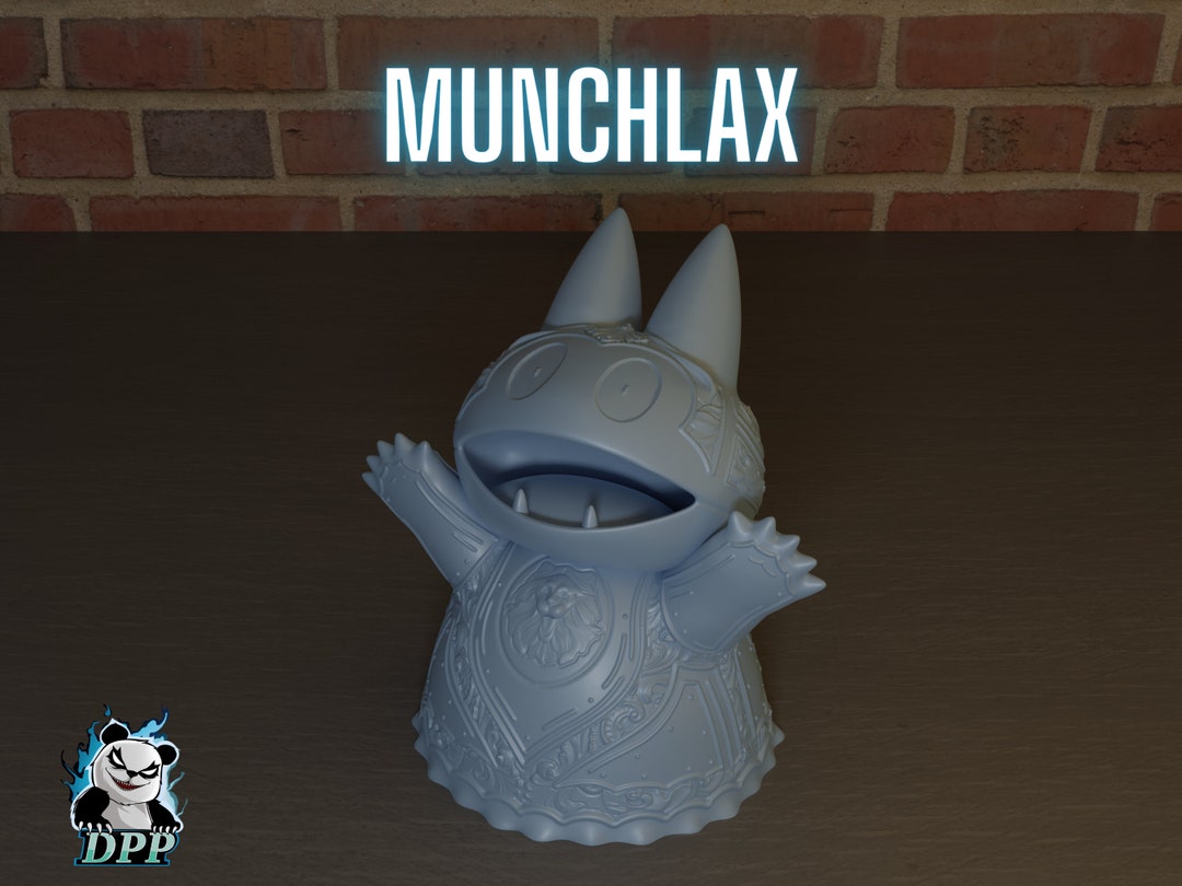 Munchlax Ornamental | Pokemon PLA 3D Print | Multiple Colours and Size ...