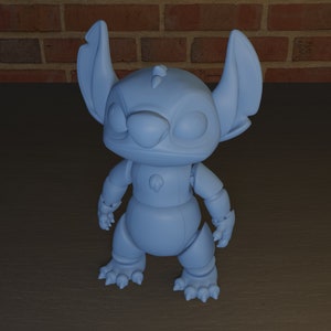 Articulated Stitch Figure Poseable Disney Collectible Toy Perfect Gift ...