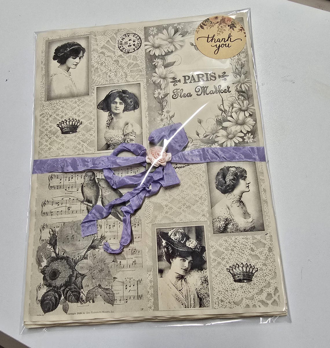 Coffee Stained Papers, French Style Papers, Lace Papers for ...
