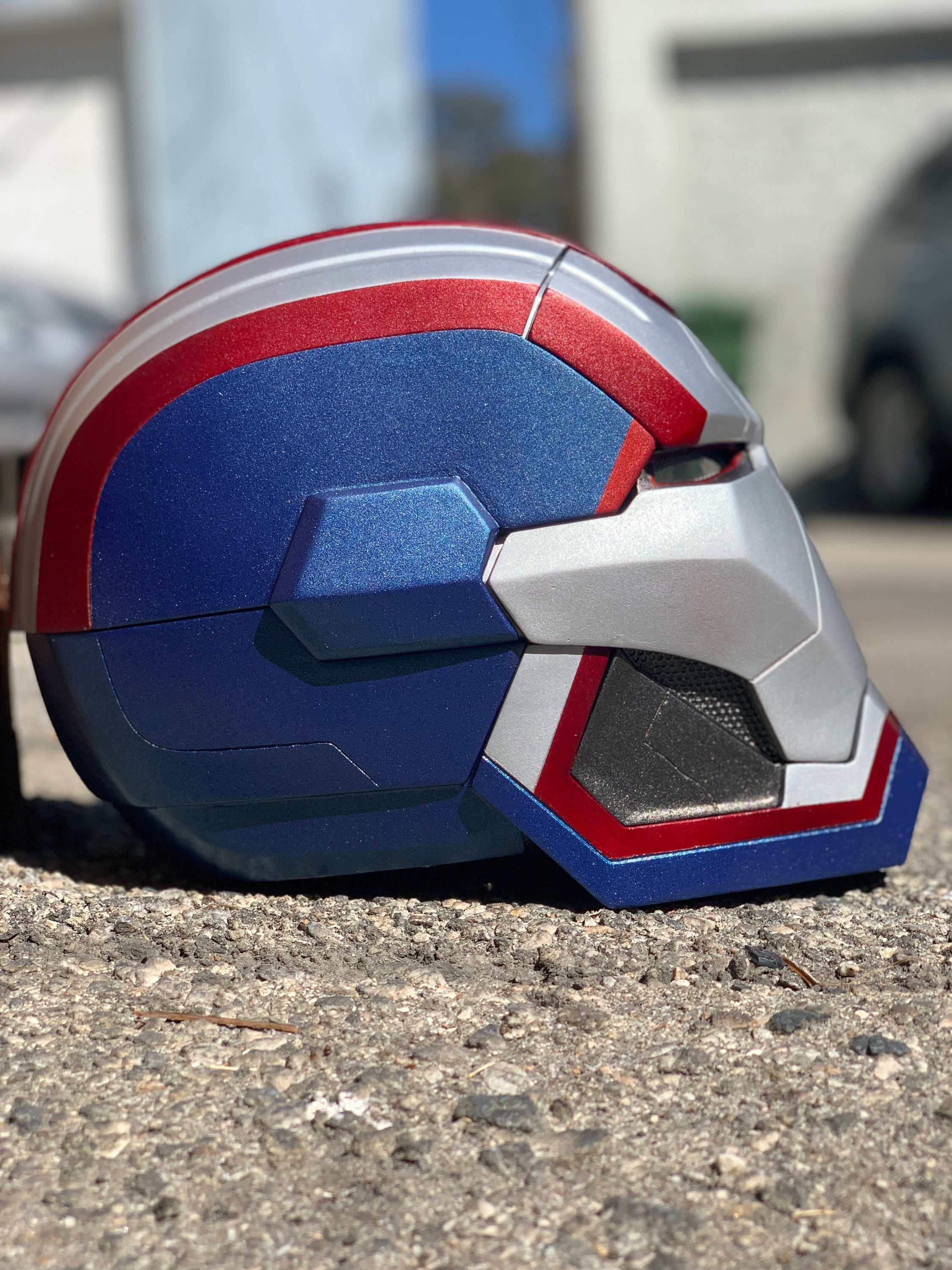 Iron Patriot Helmet - Etsy