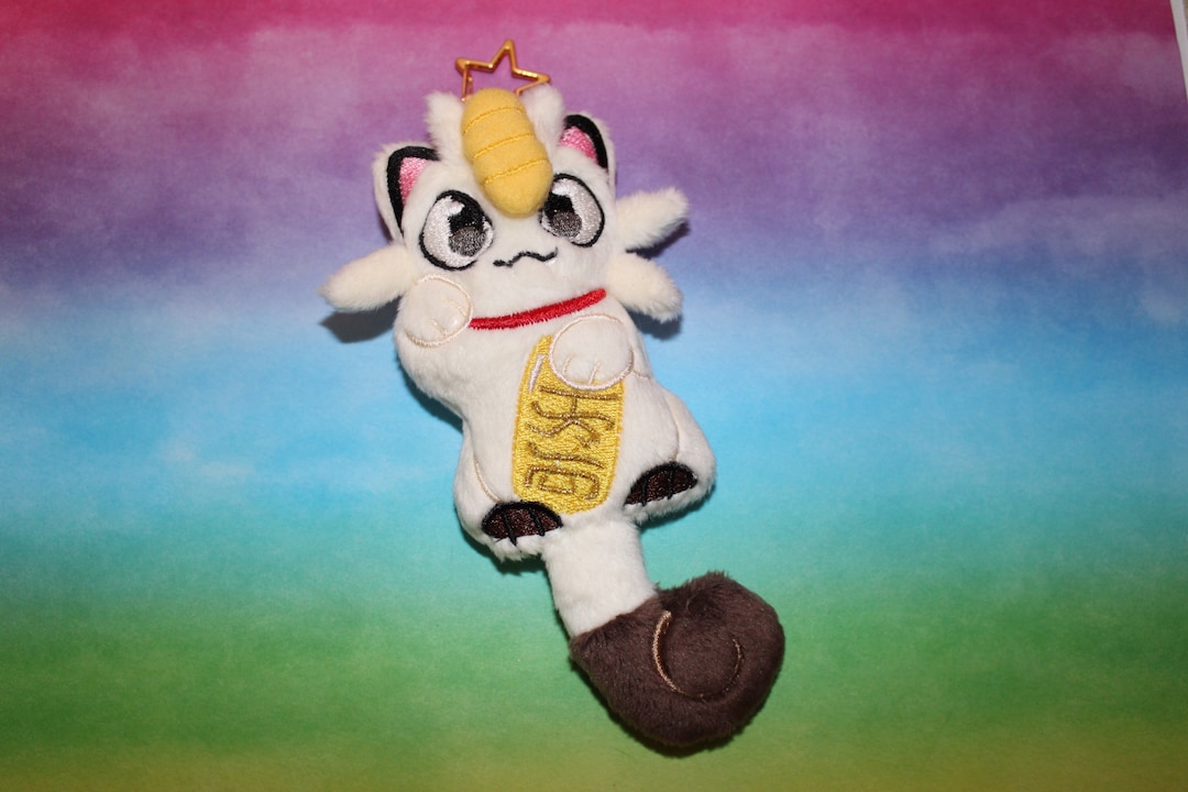 Lucky Meow Meow Keychain - Etsy