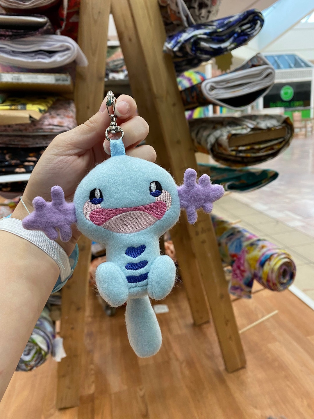 Wooper Inspired Plush - Etsy
