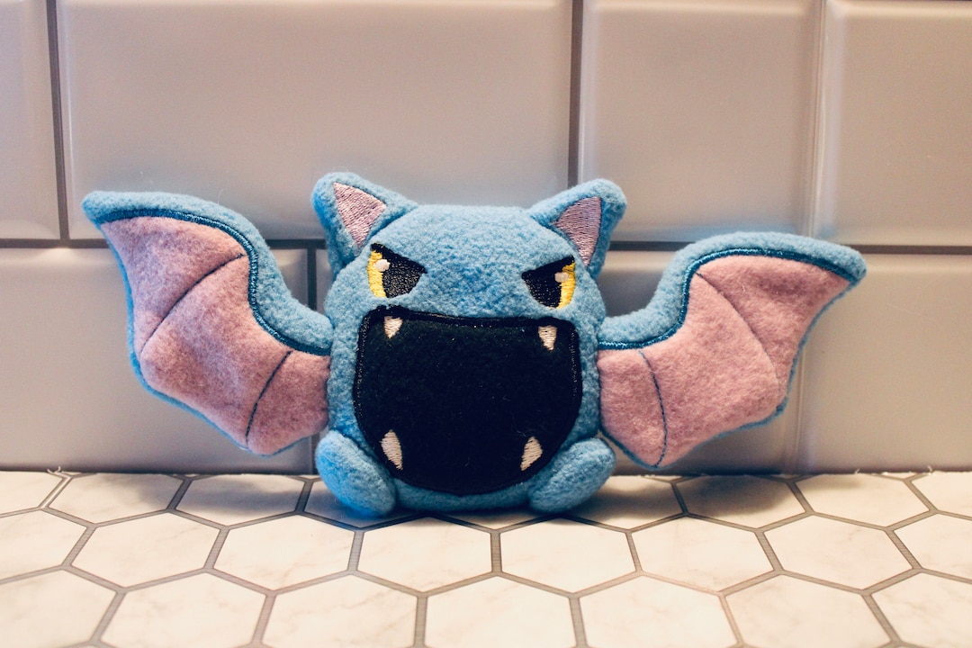 Golbat Inspired Plush - Etsy