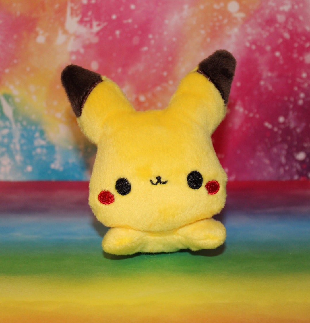 Pikachu Laying Down Plush - Etsy