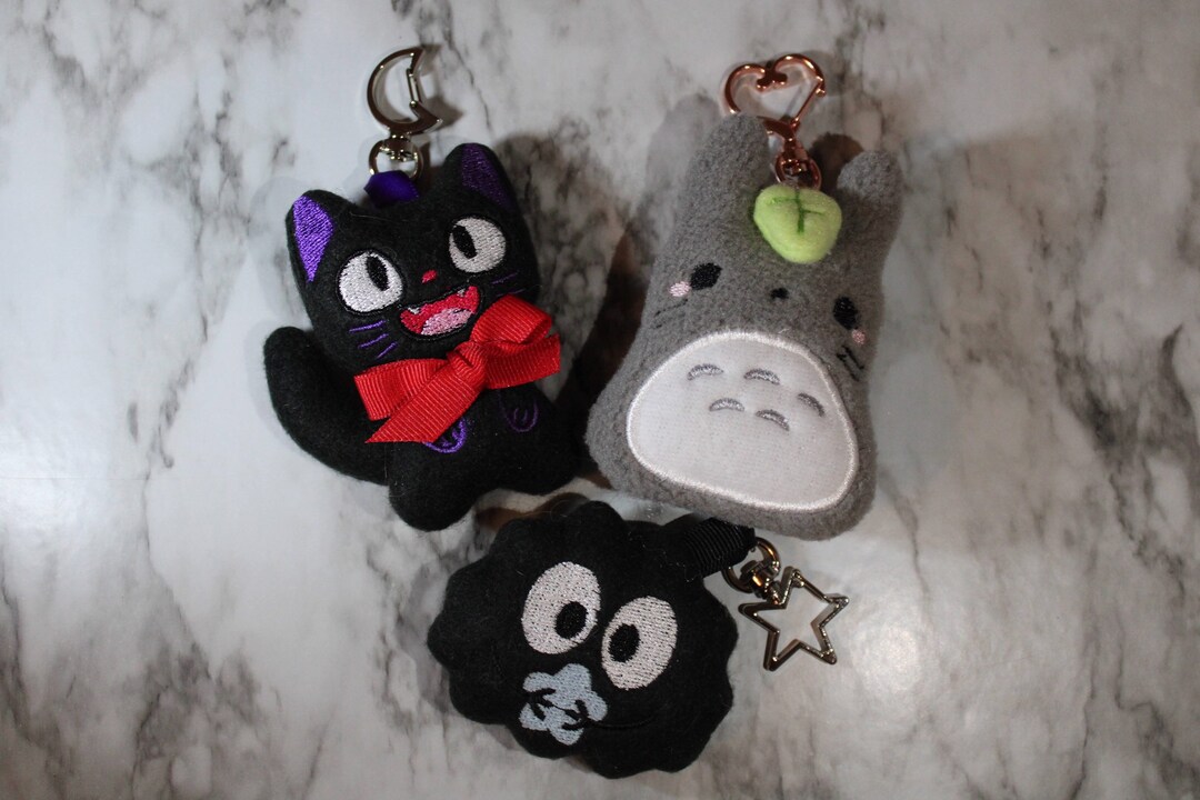 Studio Ghibli Inspired Keychains - Etsy