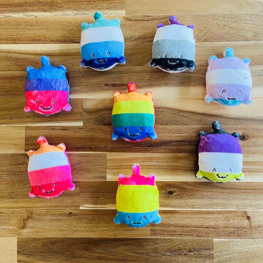Pride Squee Cat Mini Plush - Etsy