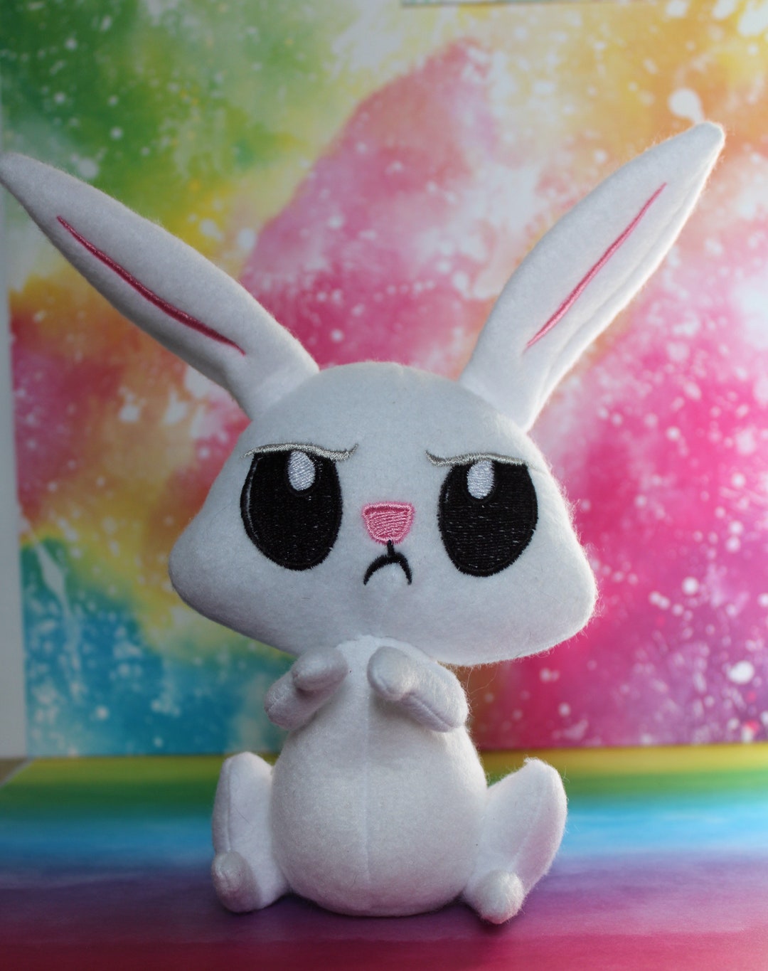 Angry Bunny Plush - Etsy