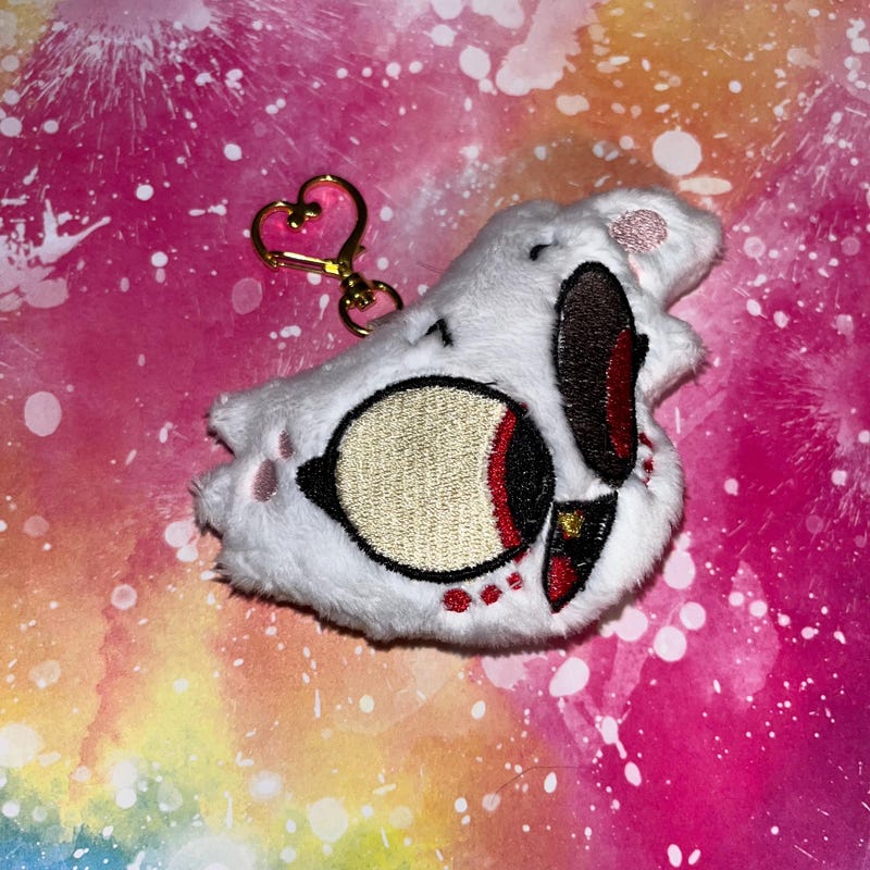 Hazbin Angel Dust Plush - Etsy