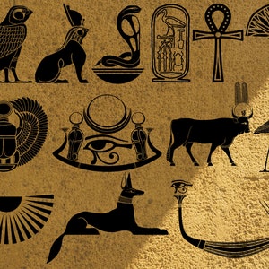 Ancient Egypt Digital Bundle, Digital File, Ancient Egypt Symbol ...