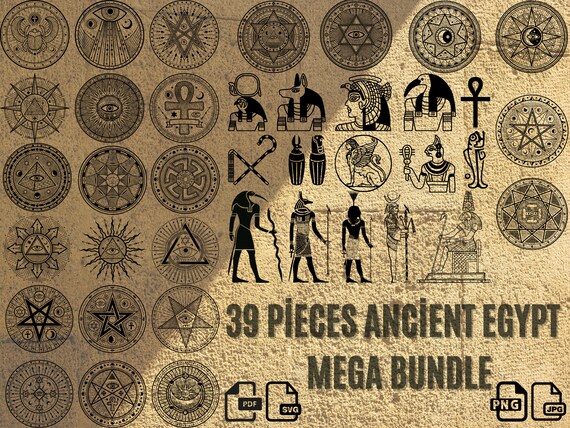 Ancient Egypt Mega Bundle Svg Digital File Ancient Egypt - Etsy Australia