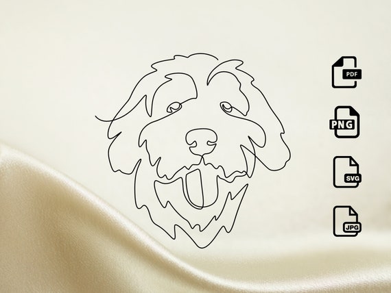 Terrier Line Art Svg Digital File Terrier Svgpngpdfjpeg - Etsy