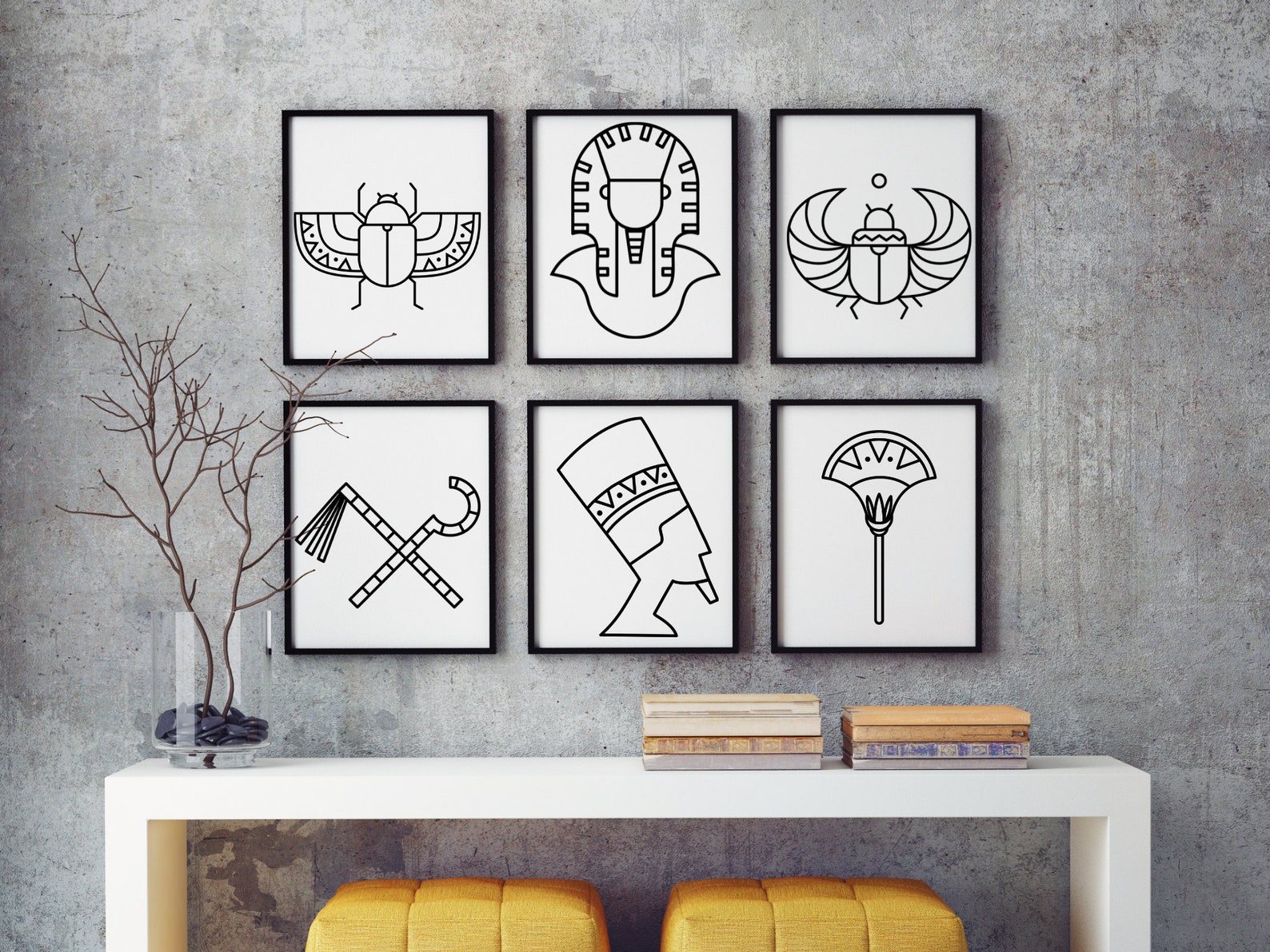 Ancient Egypt Bundle Svg, Digital File, Ancient Egypt Symbol Svg ...