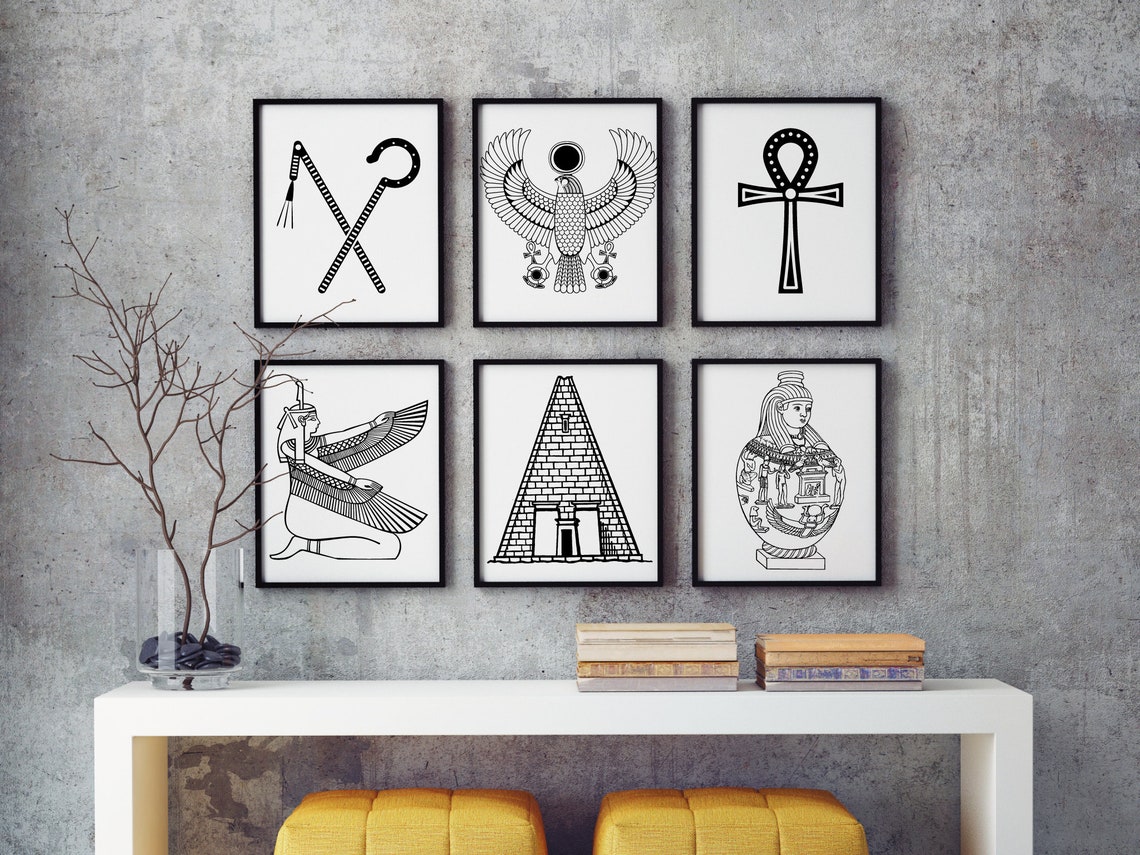 Ancient Egypt Digital Bundle, Digital File, Ancient Egypt Symbol ...