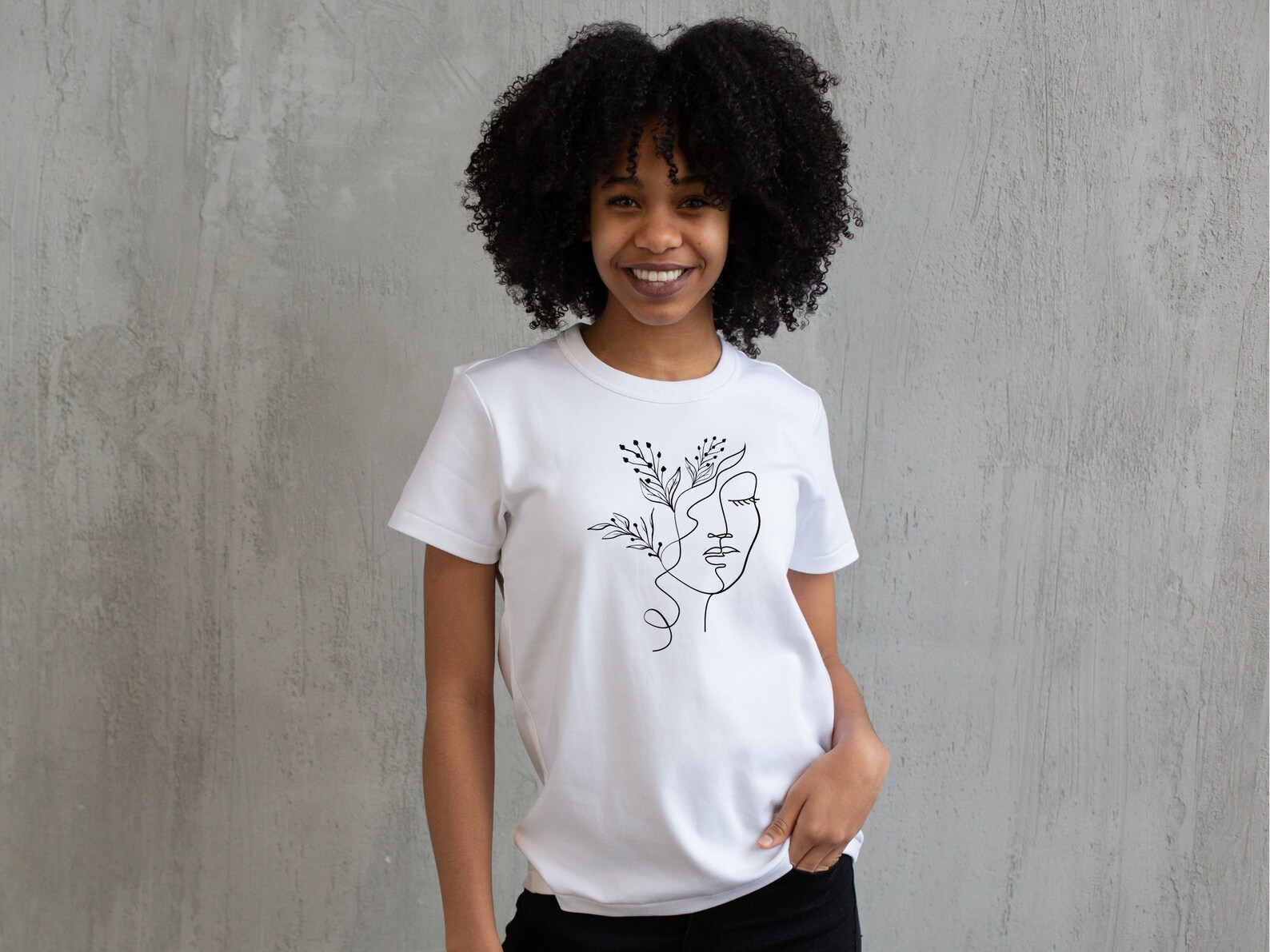 Woman Face Line Art Svg Digital File Woman Face Drawing Svg - Etsy