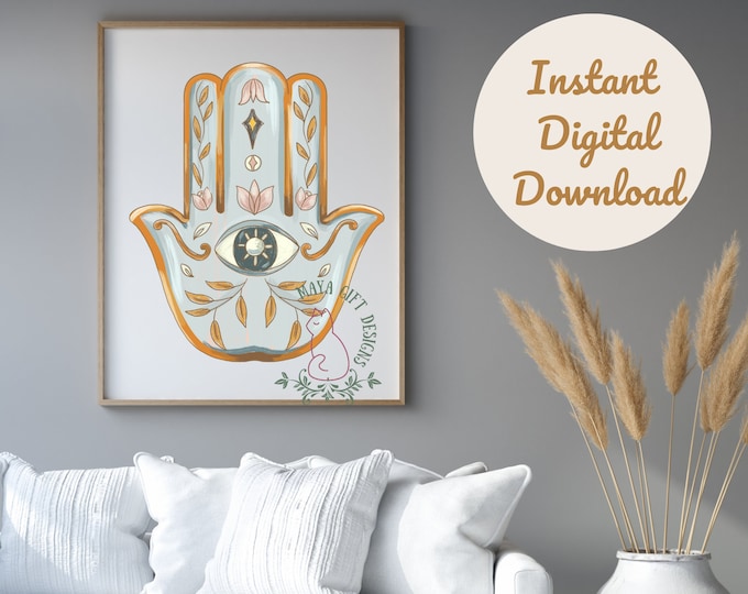 Hamsa, Digital Art, Hamsa Hand, Png File, Transparent PNG File, Clip Art, Watercolor, Zentangle ...