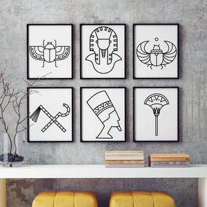 Ancient Egypt Bundle Svg Digital File Ancient Egypt Symbol - Etsy