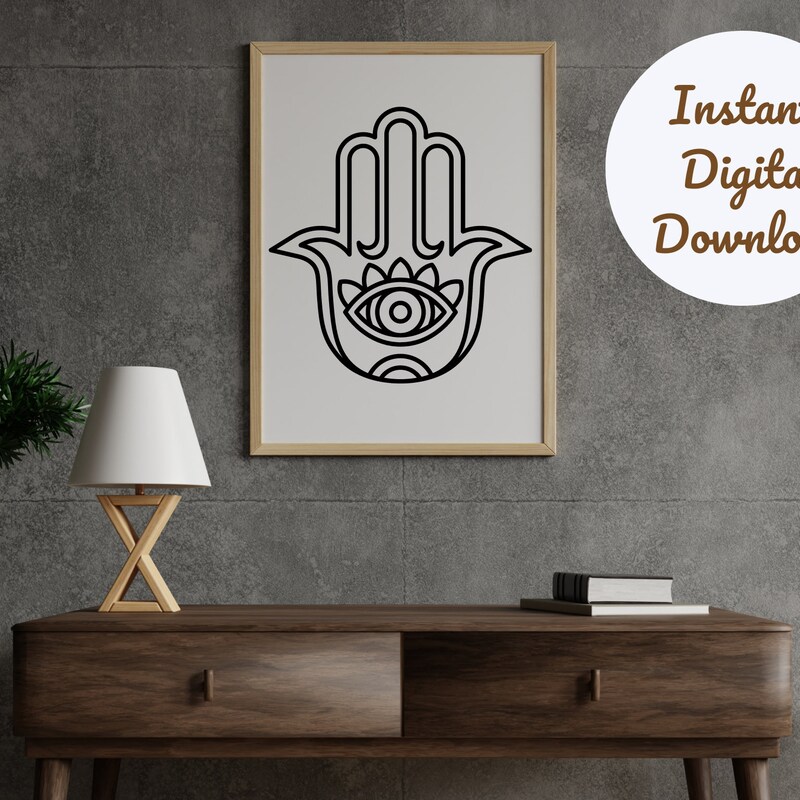 Hamsa Poster - Etsy