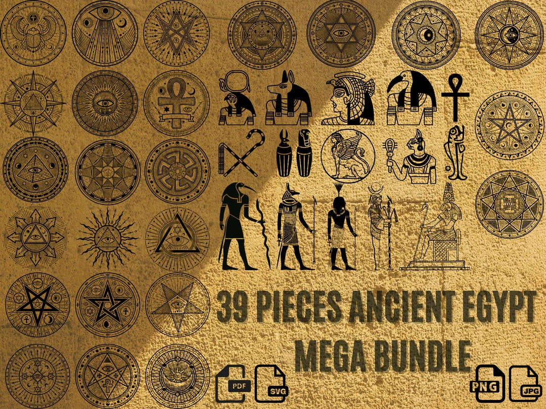 Ancient Egypt Mega Bundle Svg Digital File Ancient Egypt - Etsy