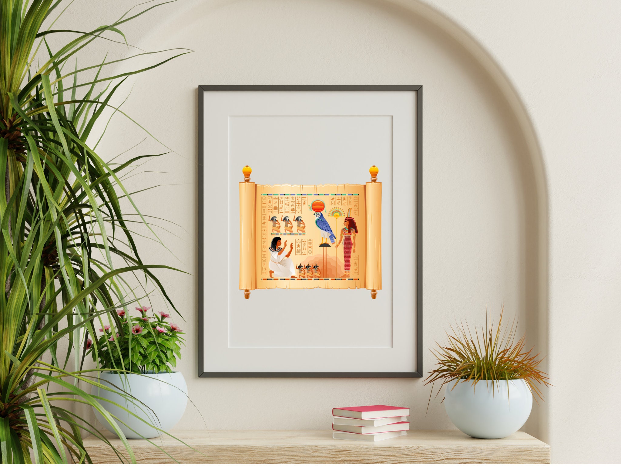 Ancient Egypt Papyrus Scroll Digital Bundle, Digital File, Papyrus ...