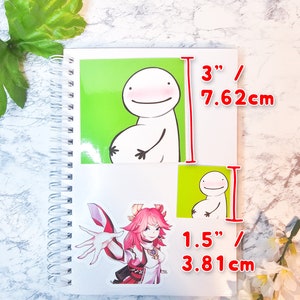 1.5 or 3 Pregnant Dream Team Blob Sticker Pack, Funny Meme Cursed WTF ...