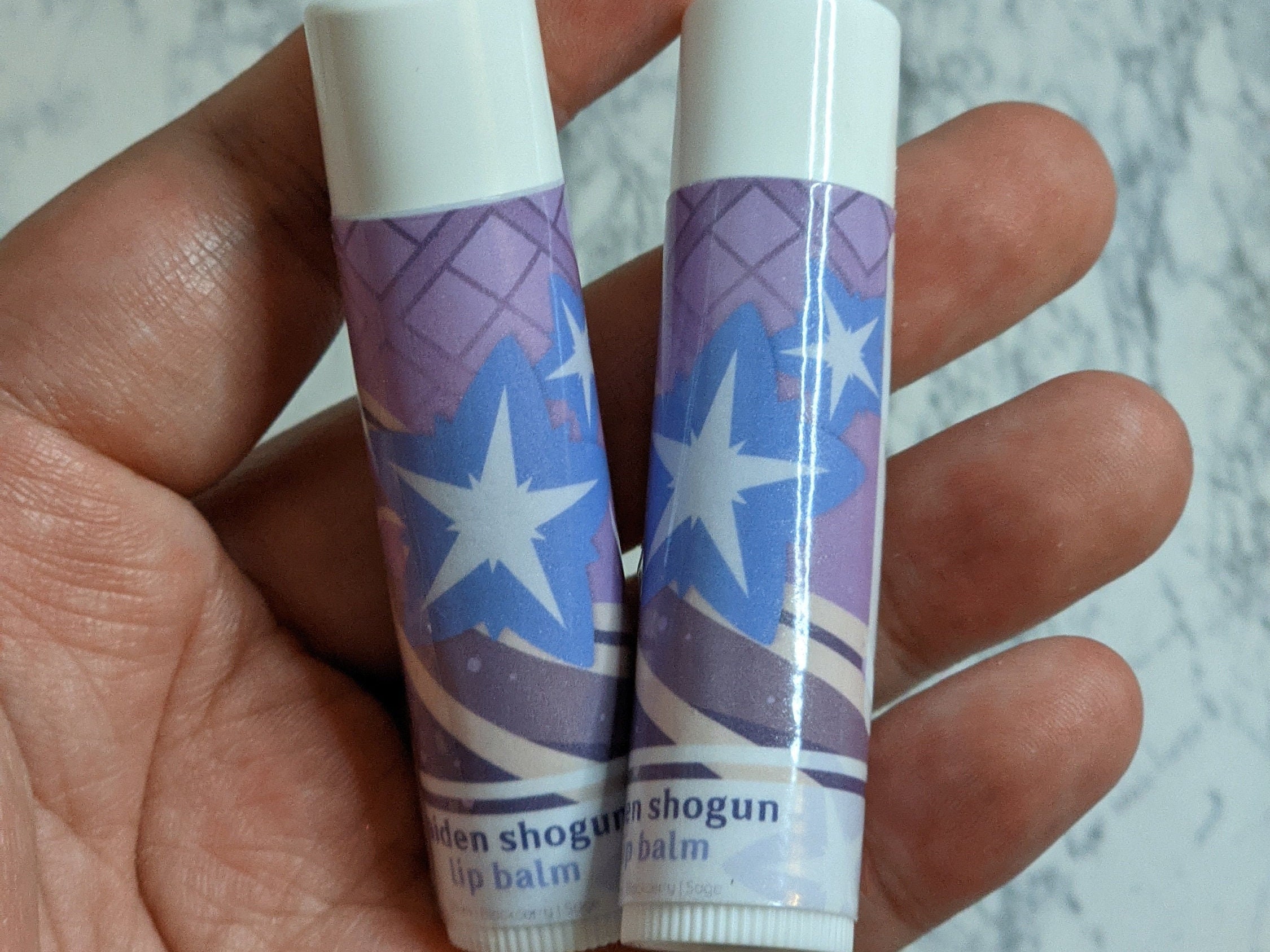 Raiden Shogun Inspired Tinted Lip Balm, Plum Scented Moisturizing Lip ...