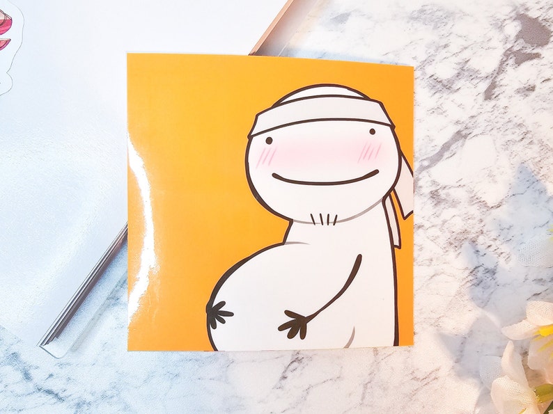 3" Pregnant Dream Team Blob Sticker Pack, Funny Meme Cursed WTF Gift ...