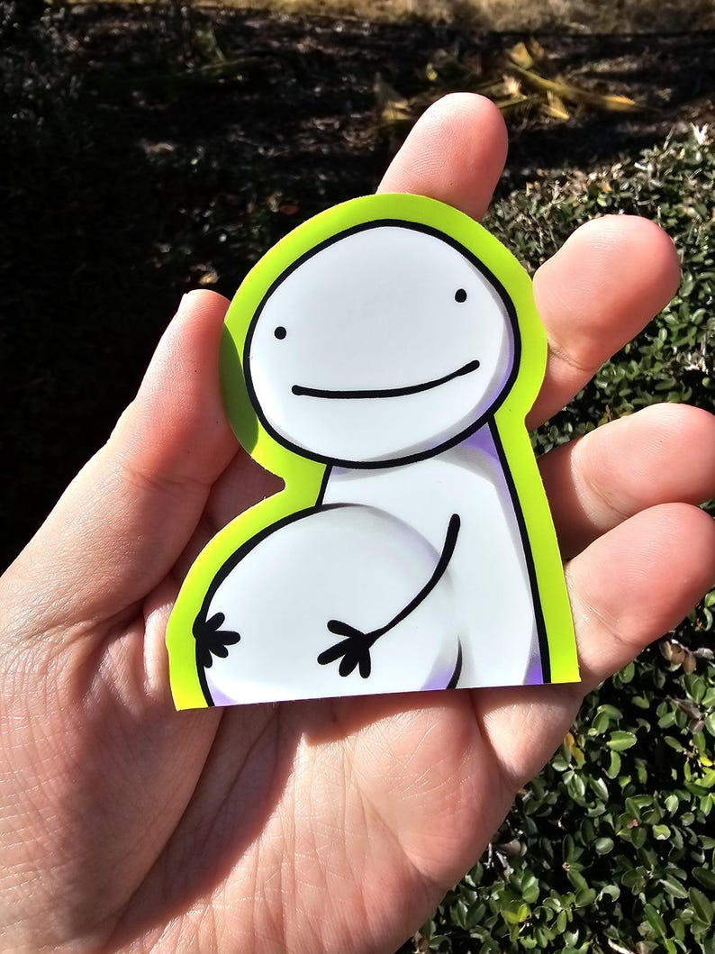 3" Pregnant Dream Team Blob Sticker Pack, Funny Meme Cursed WTF Gift ...