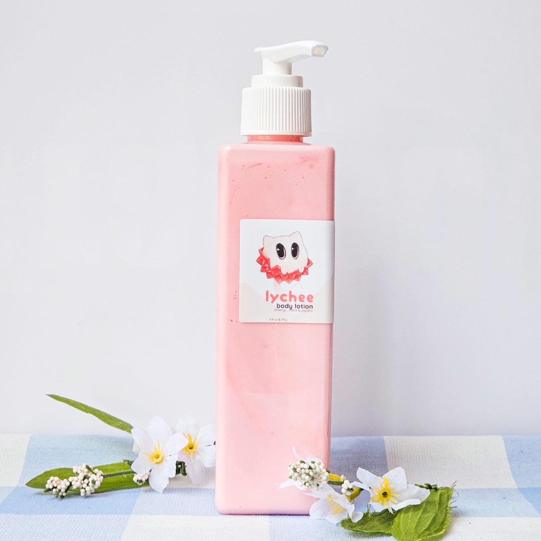 Lychee Scented Body Lotion - Etsy