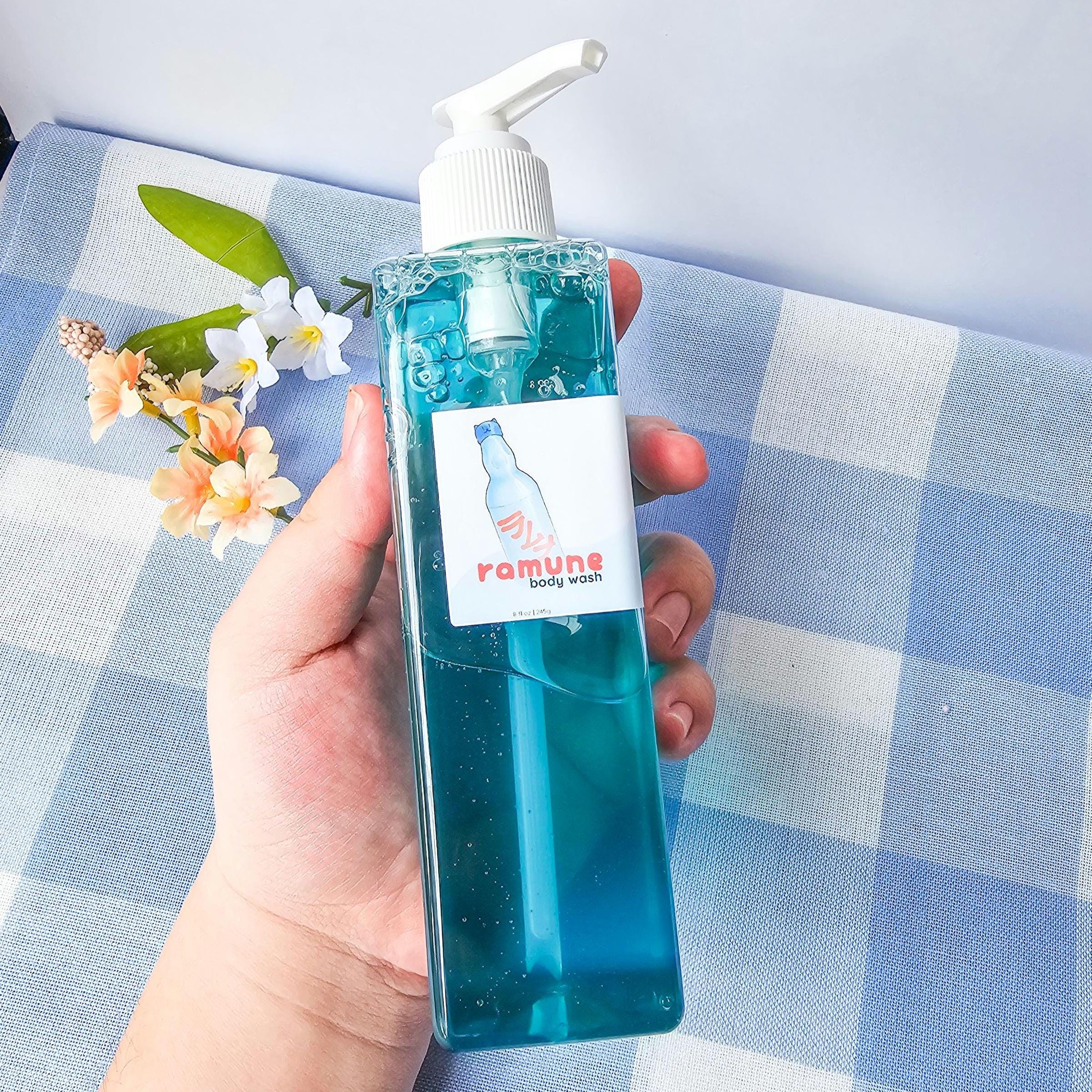 Ramune Soda Shower Gel, Asian Inspired Shampoo, Foaming Body Liquid ...