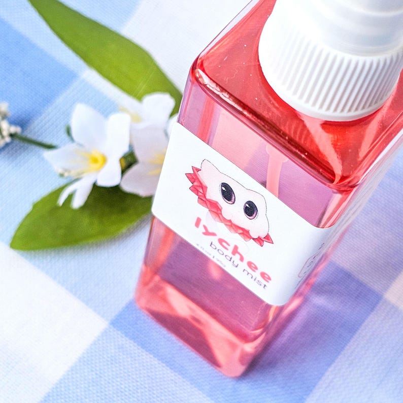 Lychee Jelly Body Spray, Asian Inspired Body Mist, 4 Fl Oz Spray Bottle ...