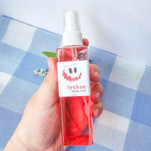 Lychee Jelly Body Spray, Asian Inspired Body Mist, 4 Fl Oz Spray Bottle ...