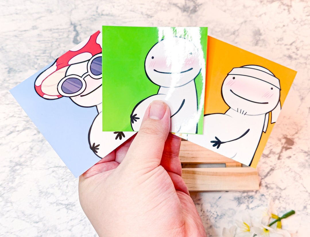 3 Pregnant Dream Team Blob Sticker Pack, Funny Meme Cursed WTF Gift ...