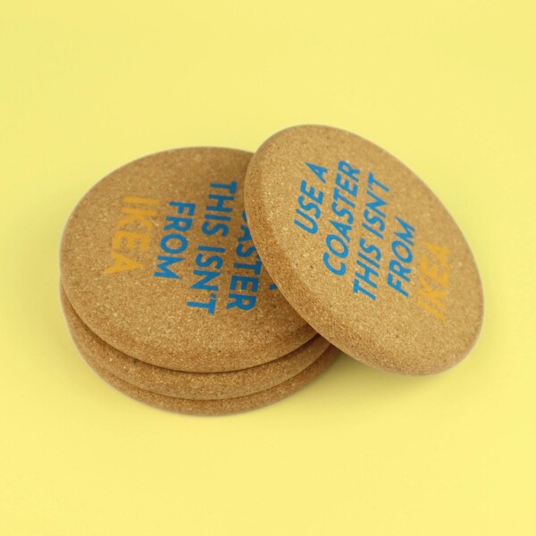 Ikea Coasters - Etsy