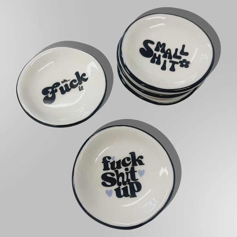 Cute & Sassy Ring Dish - Etsy
